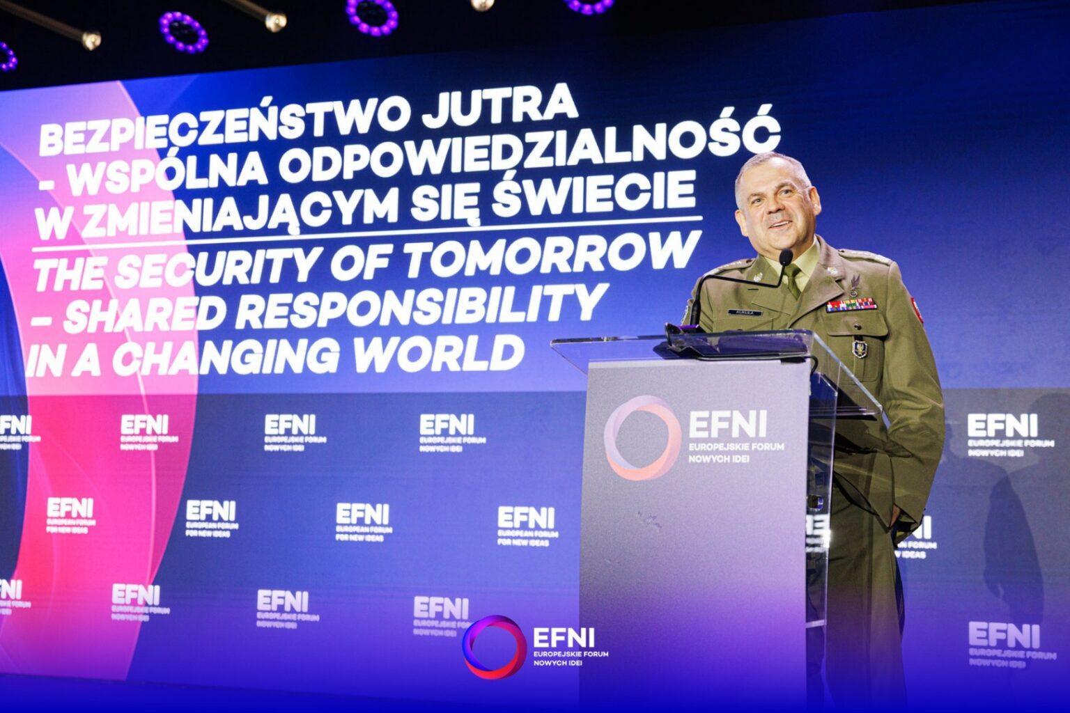 Start EFNI pod znakiem bezpieczeństwa. Gen. Kukuła: Ekonomia wygrywa ...