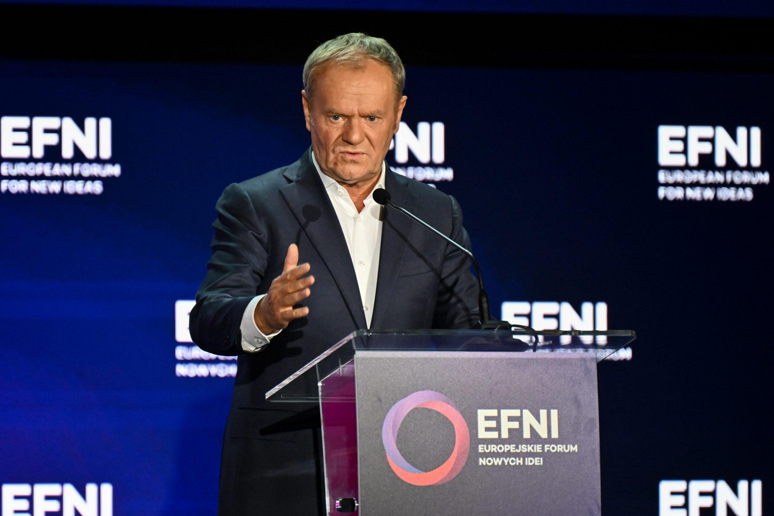 Premier Donald Tusk na EFNI: Przyjaźń polsko-ukraińska to projekt bez ...